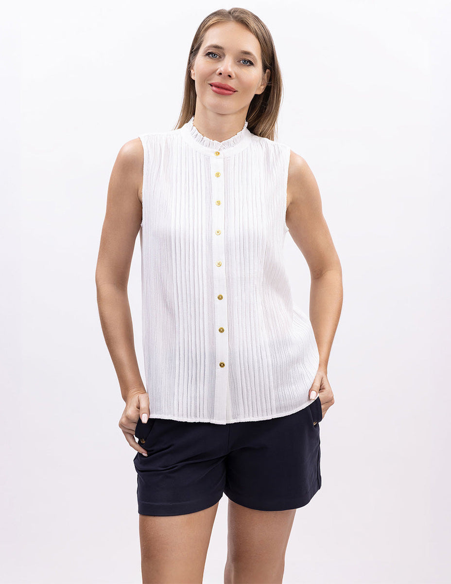 CAMISA M/C T/PLANO DE DAMA – NAUTICA Peru